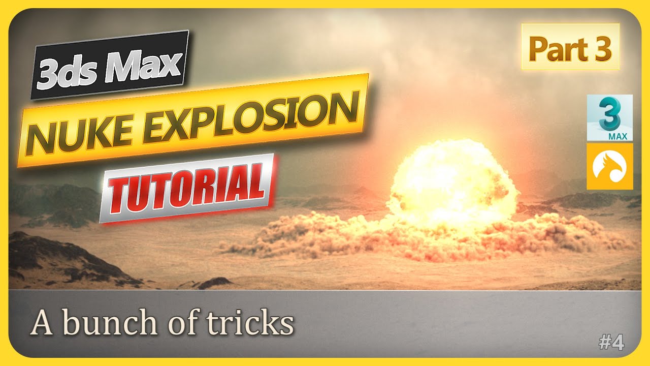 Nuke Explosion | TUTORIAL part3 #3dsmax - YouTube