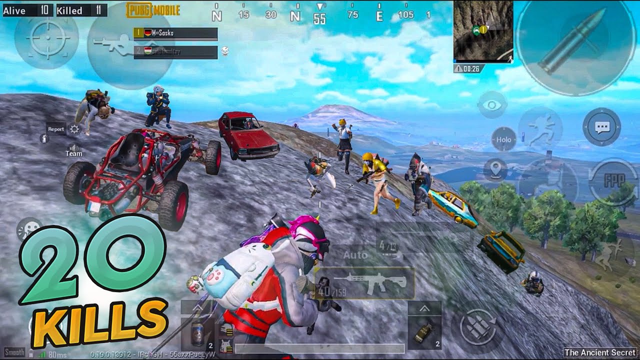 First class fight on mountain | PUBG Mobile!!! - YouTube