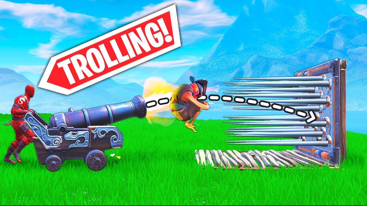 *NEW* CANNON TROLLING TRICK..!! | Fortnite Funny and Best Moments Ep ...