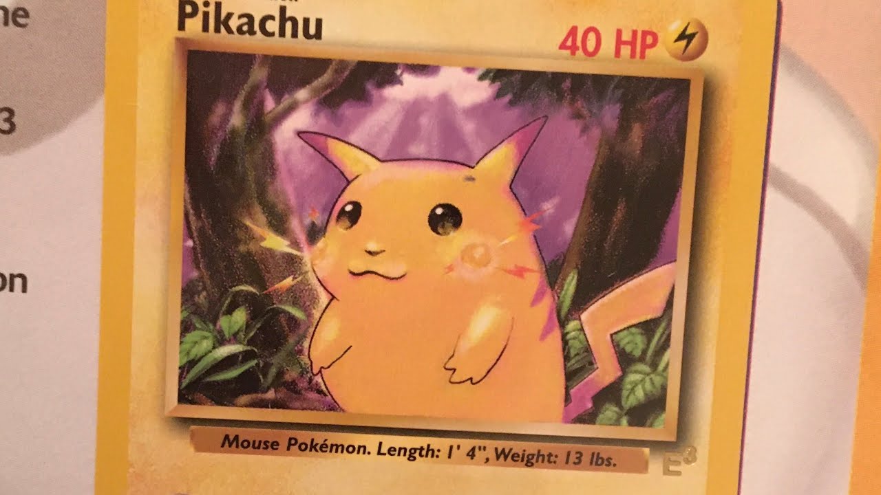 Rare Vintage Pokemon Nintendo Power Promo Card Pikachu E3 #pokemon # ...