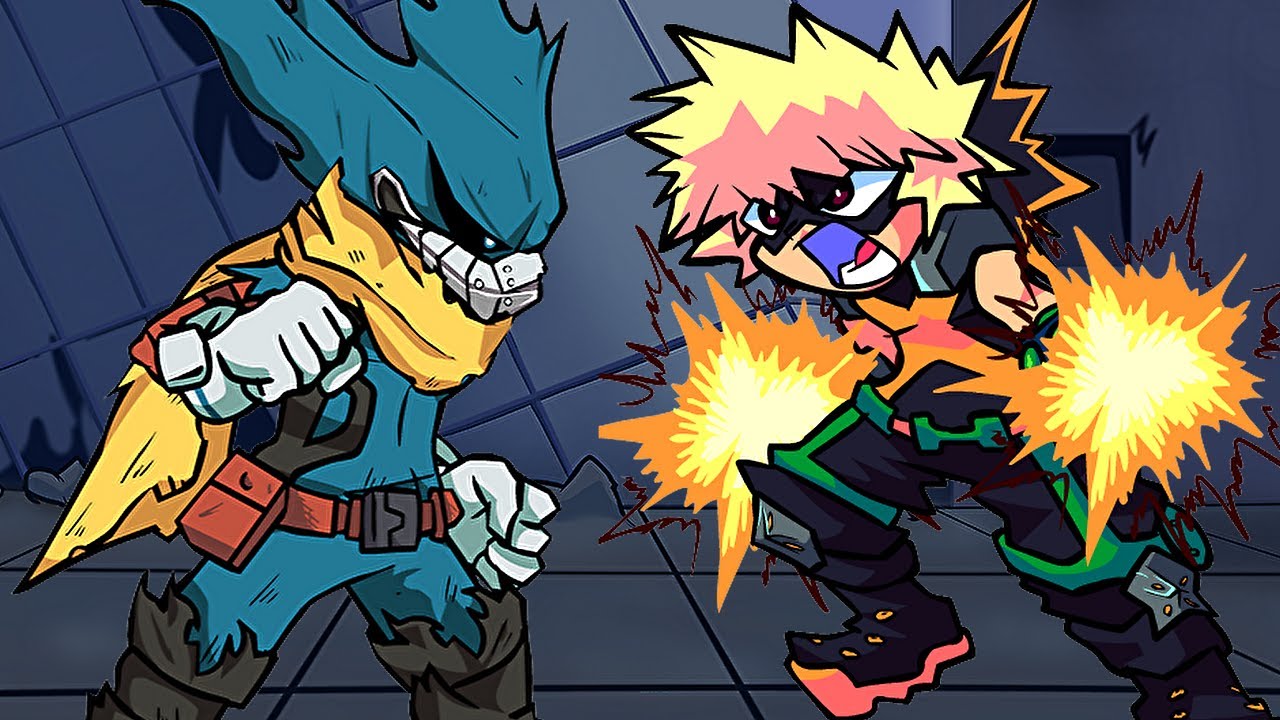 Friday Night Funkin Dark Hero (demo build) VS Deku【Boku no hero ...