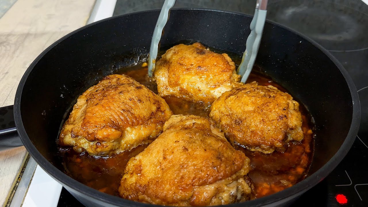 ¡Nunca he comido muslos de pollo así! ¡Una receta fácil y deliciosa de ...