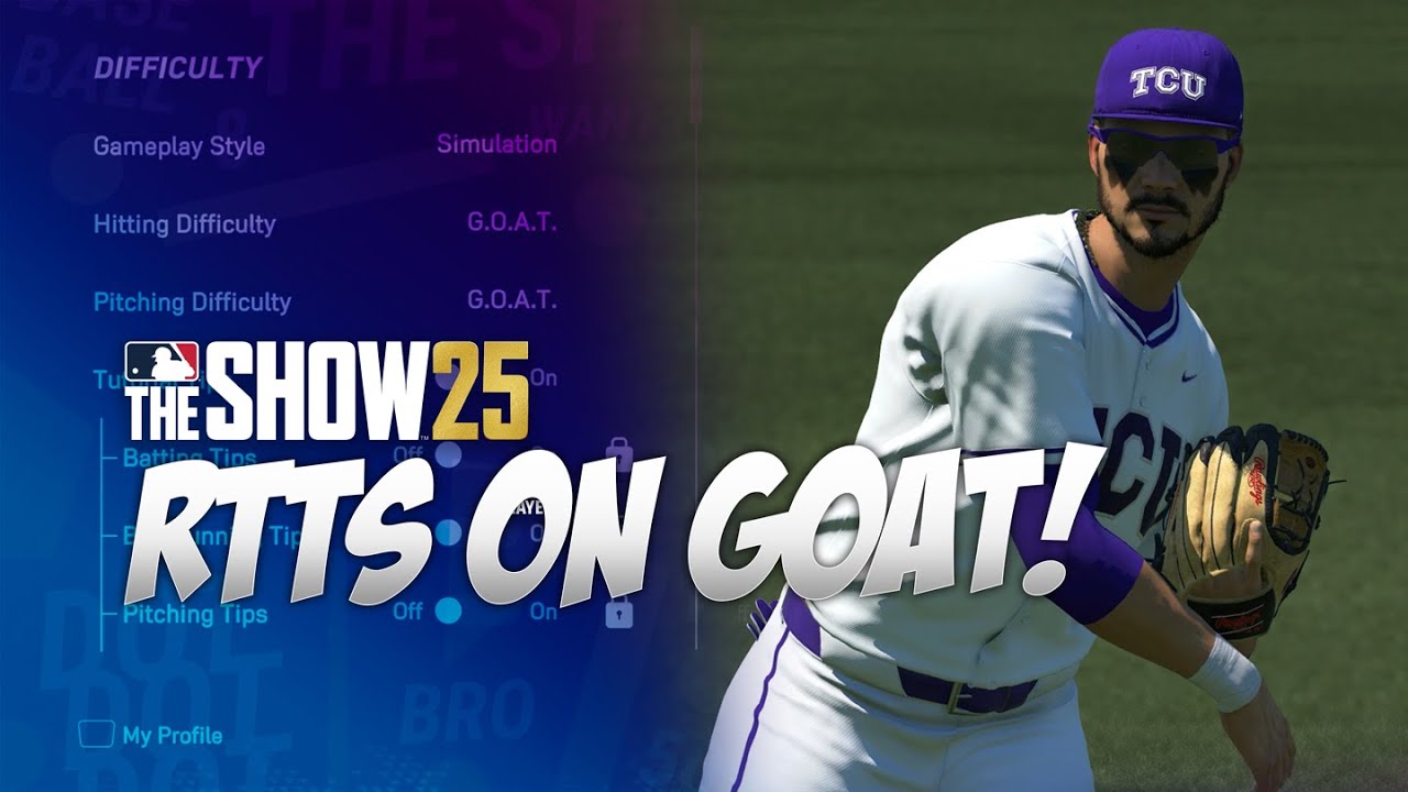 Can I Go #1 Overall on GOAT Difficulty in MLB The Show 25 RRTS? - YouTube