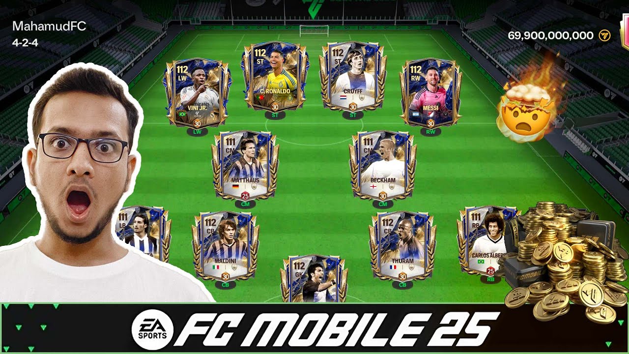 MESSI X CR7 X VINI | FC Mobile #BANGLADESHFC #MONEYFC - YouTube