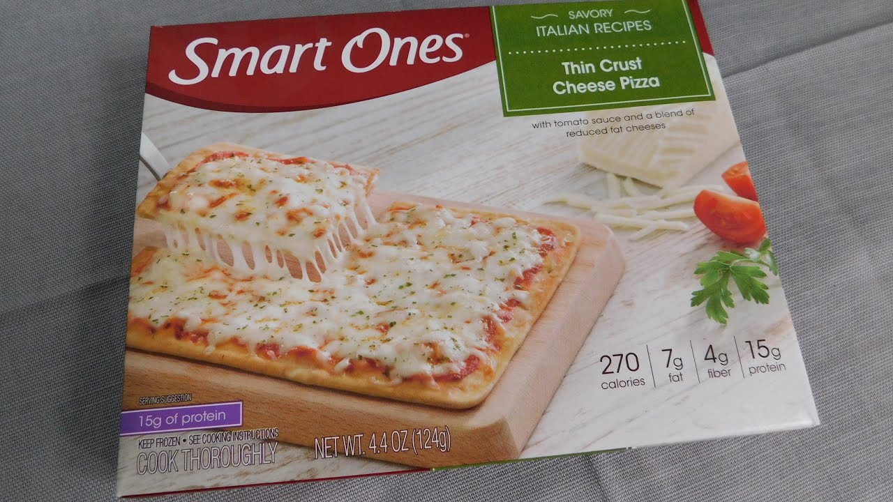 Smart Ones Thin Crust Cheese Pizza Frozen Meal , Biazzo Mozzarella ...