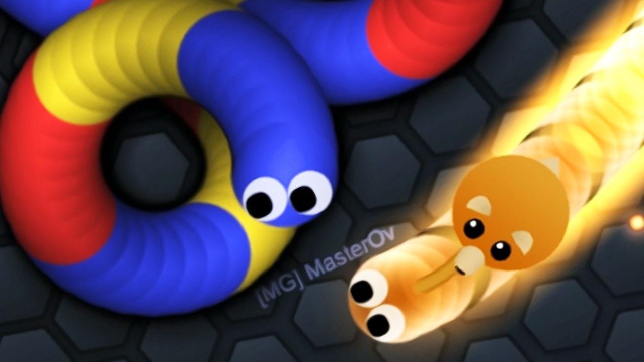 Slither.io - Epic Battle // [SS] Donut vs. [MG] MasterOv ??? - YouTube