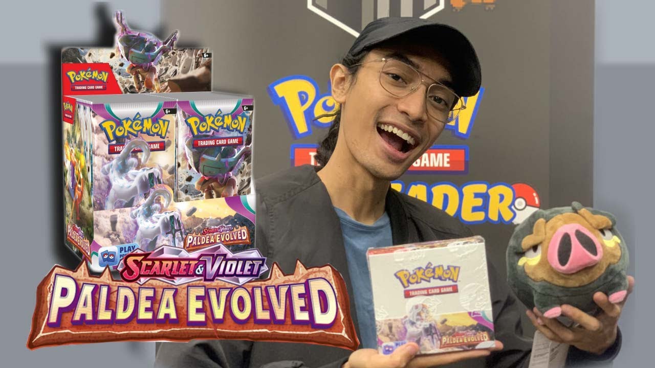 NEW ! Paldea Evolve Booster Box Opening ! [ENG/MY] - YouTube