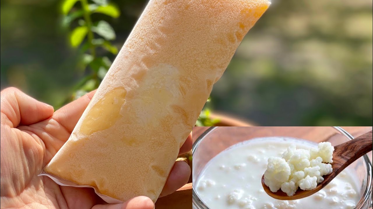 Bolis de kéfir con Mango 🥭 o yogur de búlgaros con que nombre los ...
