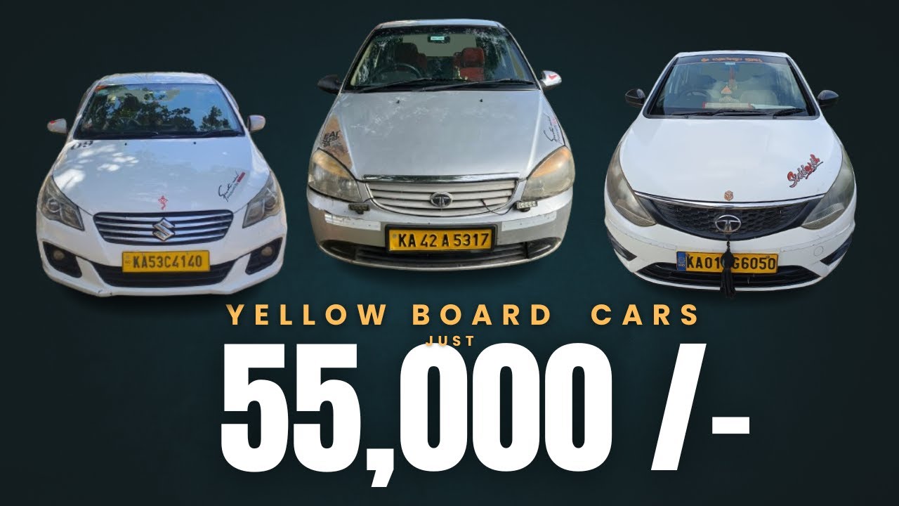 Yellow Board Indica, Bolt, Ciaz Starting at Just 55,000/- | Low Price ...