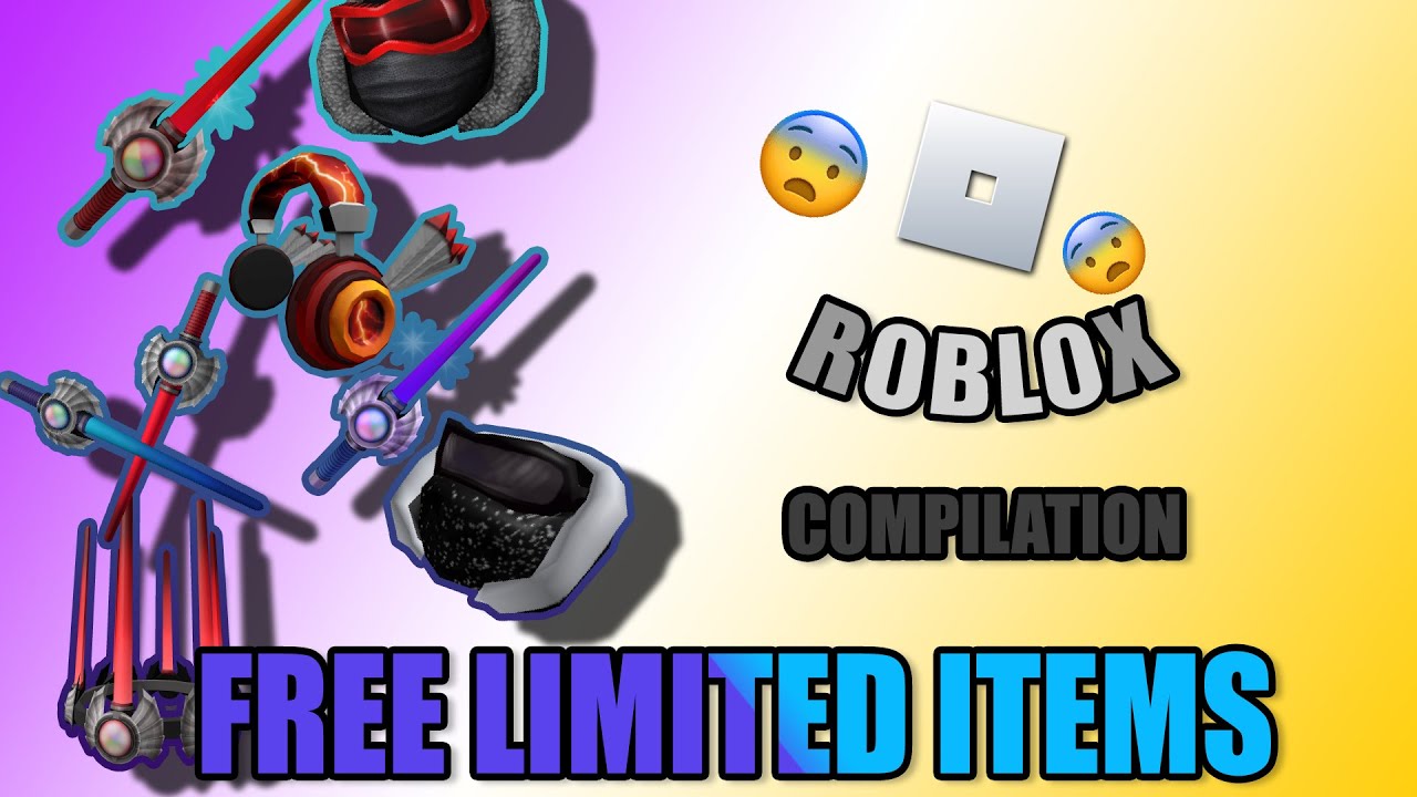FREE LIMITED ITEMS (Compilation) - YouTube