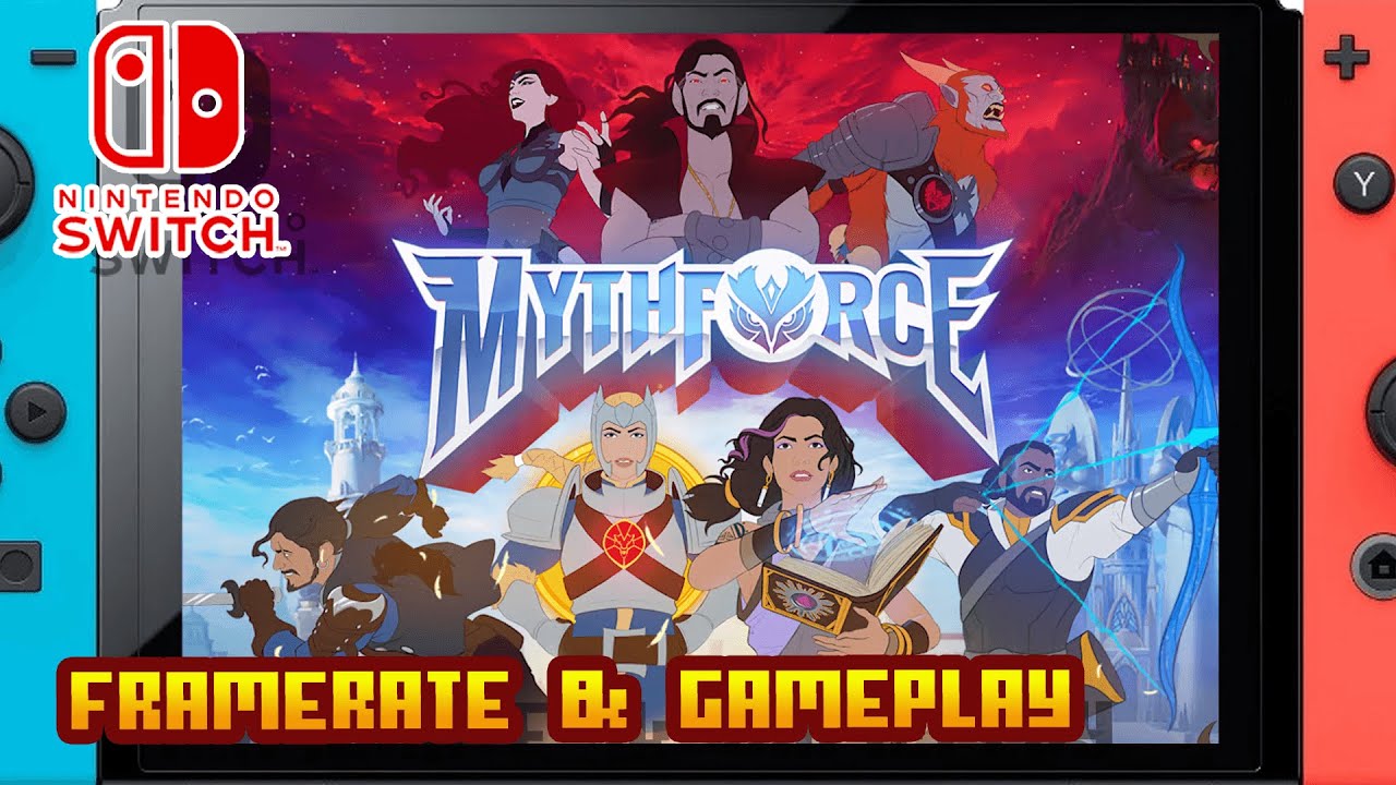 MythForce - (Nintendo Switch) - Framerate & Gameplay - YouTube