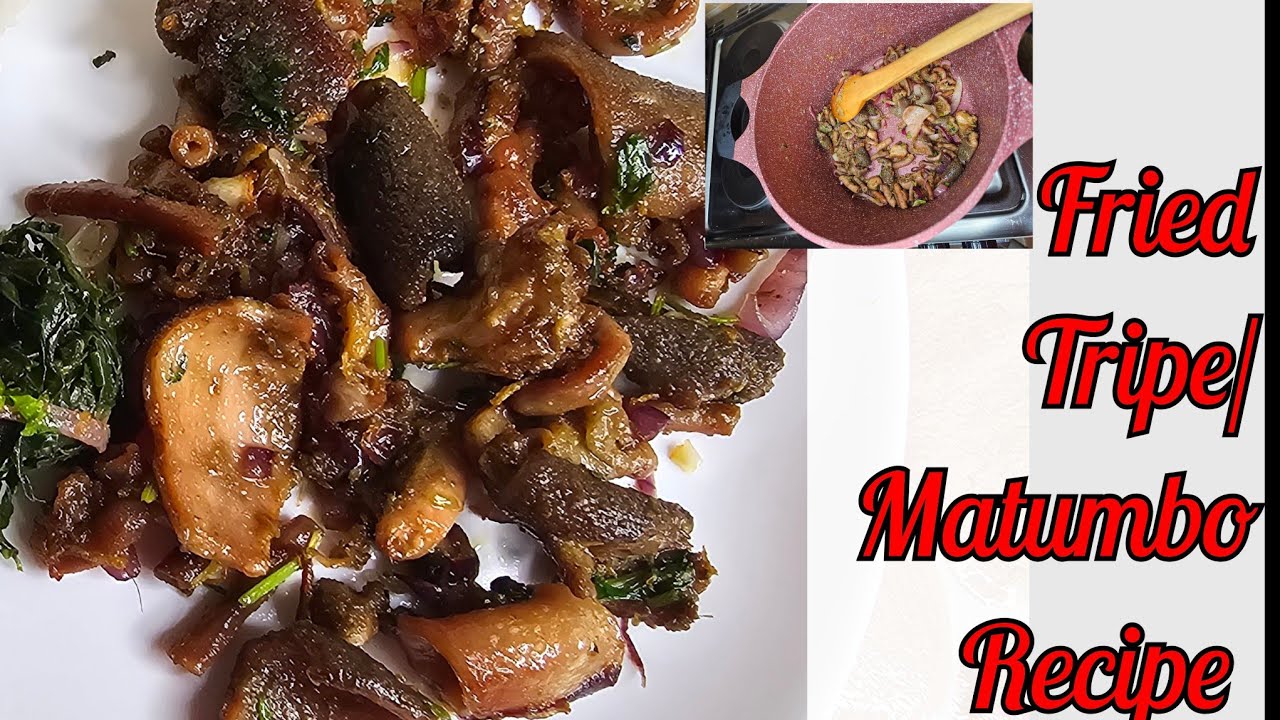 How to Cook Beef Tripe/Matumbo Kenyan Way// Juicy Fried Recipe - YouTube