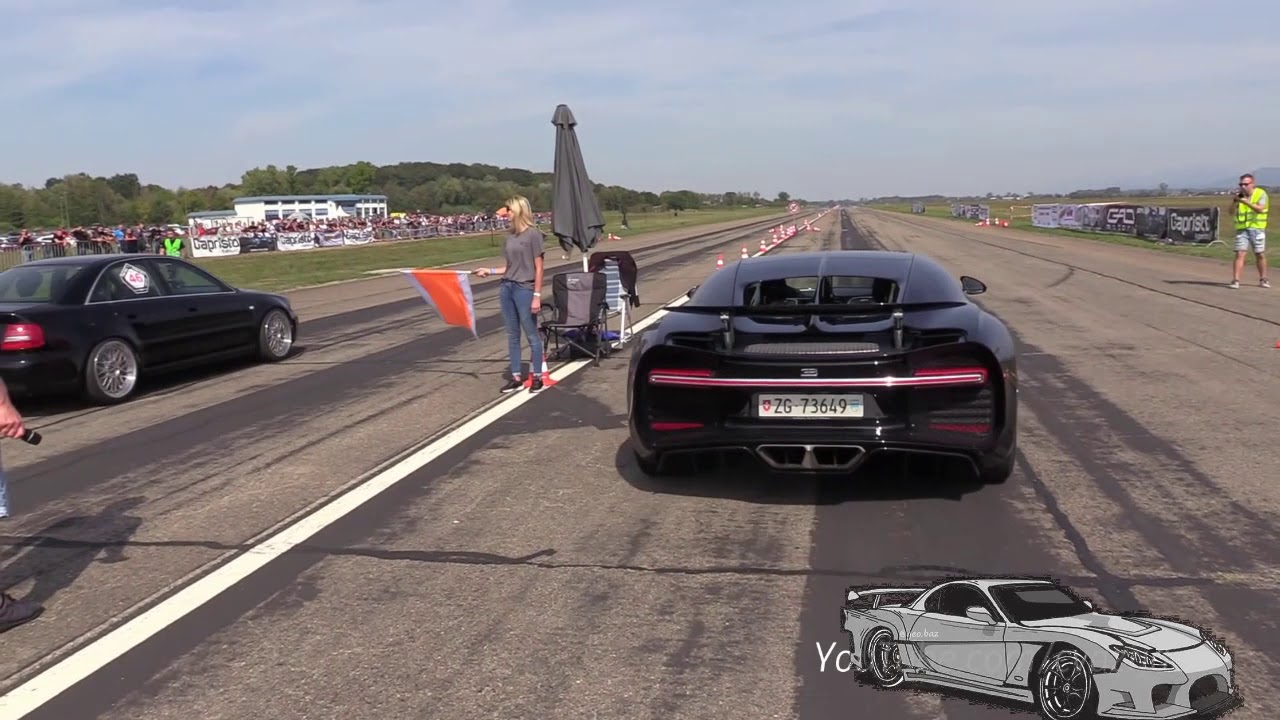 1300HP AUDI S4 B5 vs BUGATTI CHIRON - YouTube