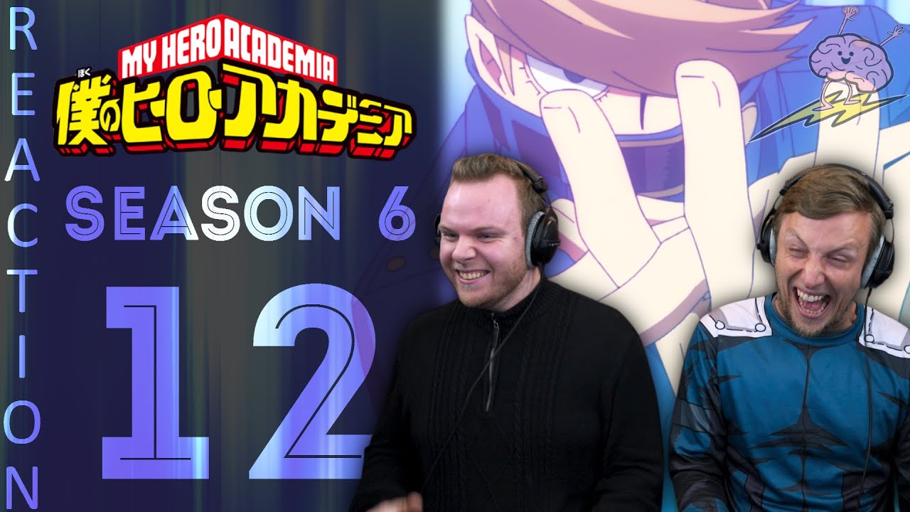 SOS Bros React - My Hero Academia Season 6 Episode 12 - BEST JEANIST ...