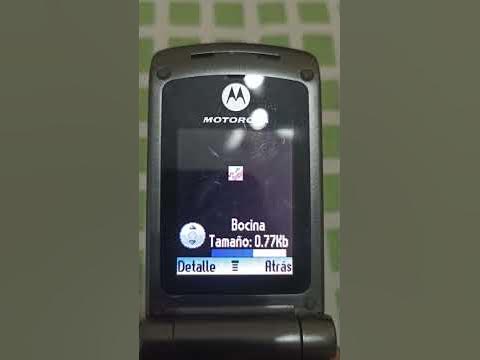Motorola w377 wallpaper - YouTube