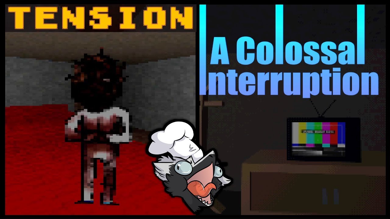 TENSION & A Colossal Interruption | 2 Horror Games in 1 - YouTube