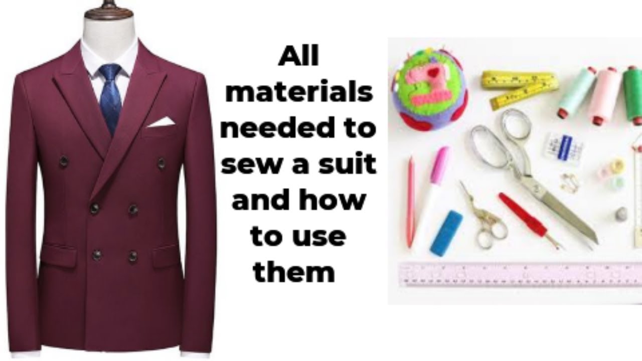 EVERYTHING YOU NEED TO SEW A SUIT - YouTube