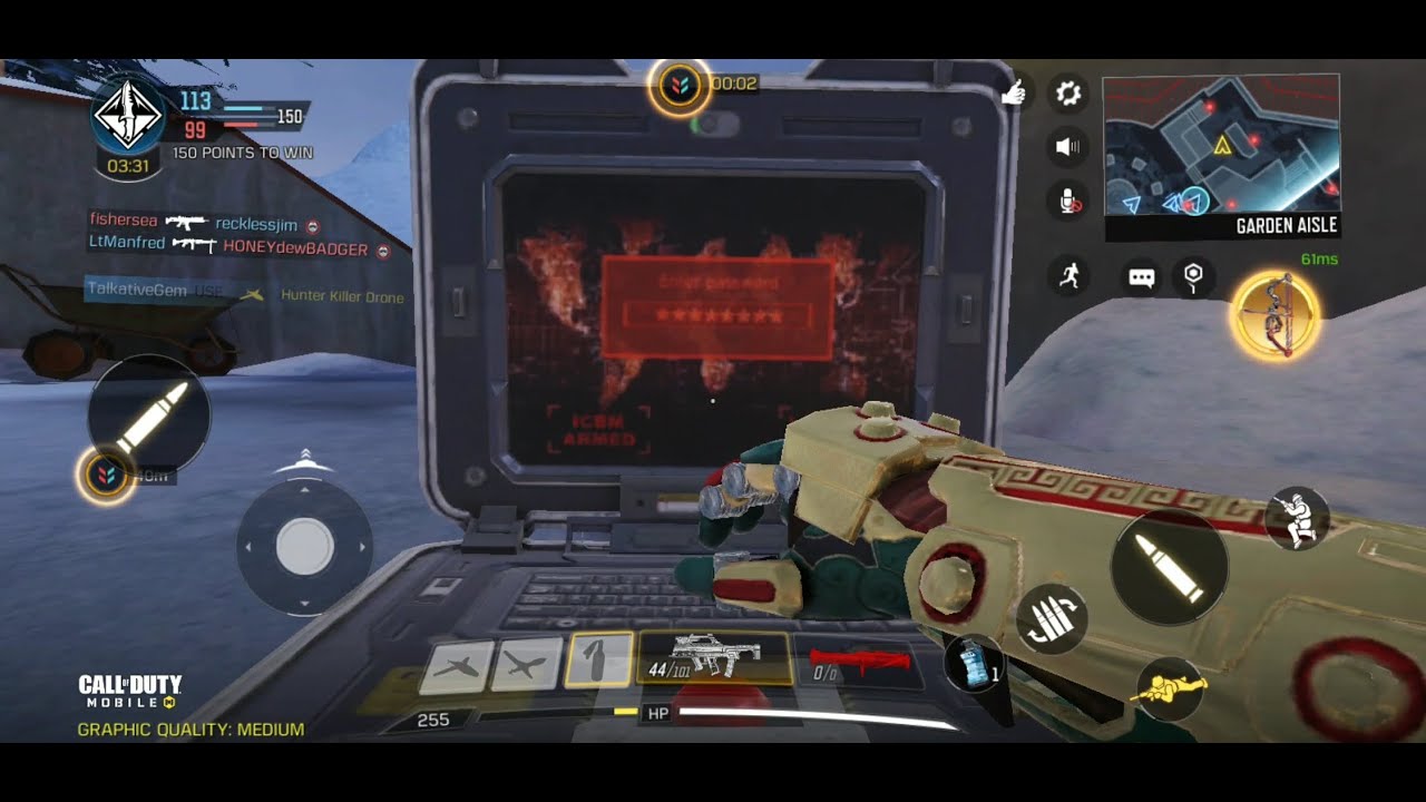 THE NEW GOD GUN IN COD MOBILE !!! NUKE GAMEPLAY - YouTube