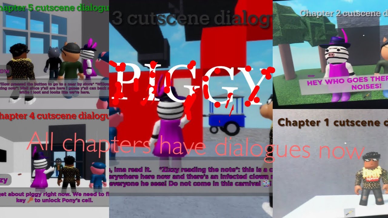 Piggy: All chapters have dialogues now Build mode - YouTube