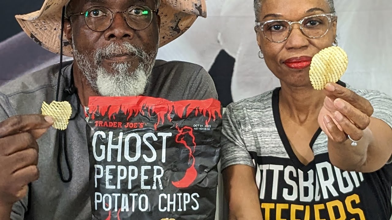 R and Bae Review Ghost Pepper Potato Chips by Trader Joe's - YouTube