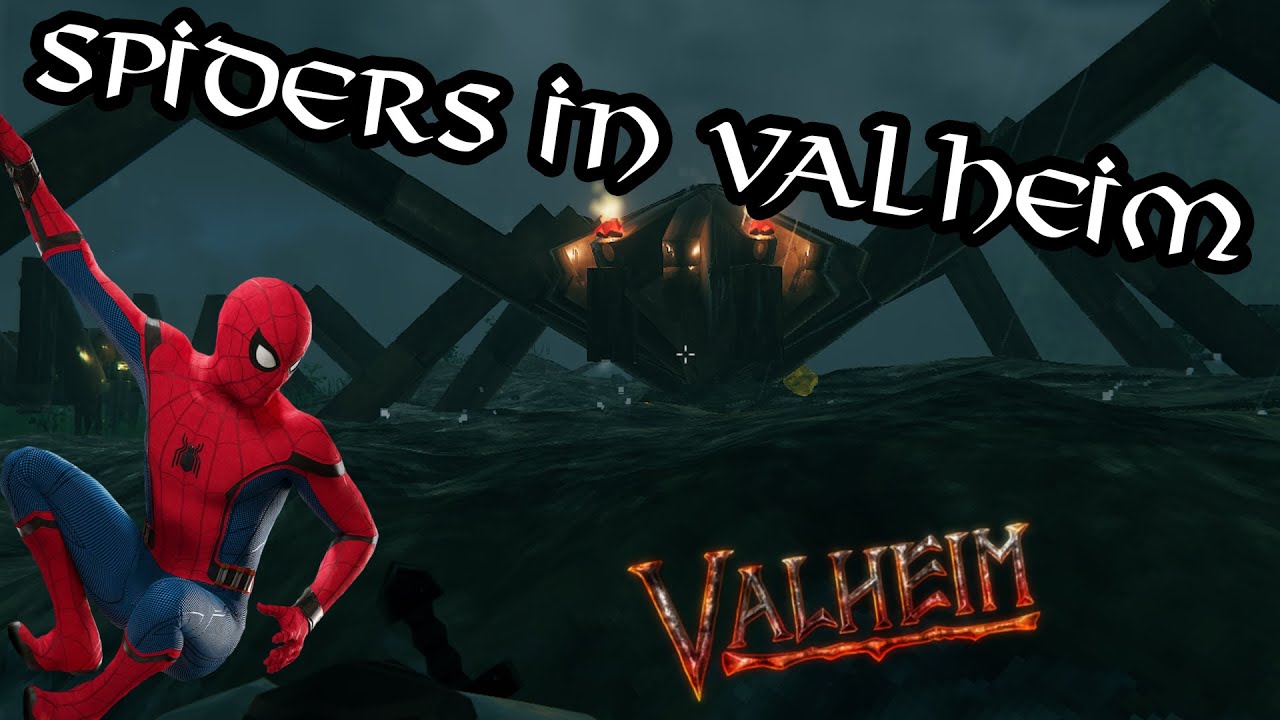 Spiders in Valheim !!!!! - YouTube