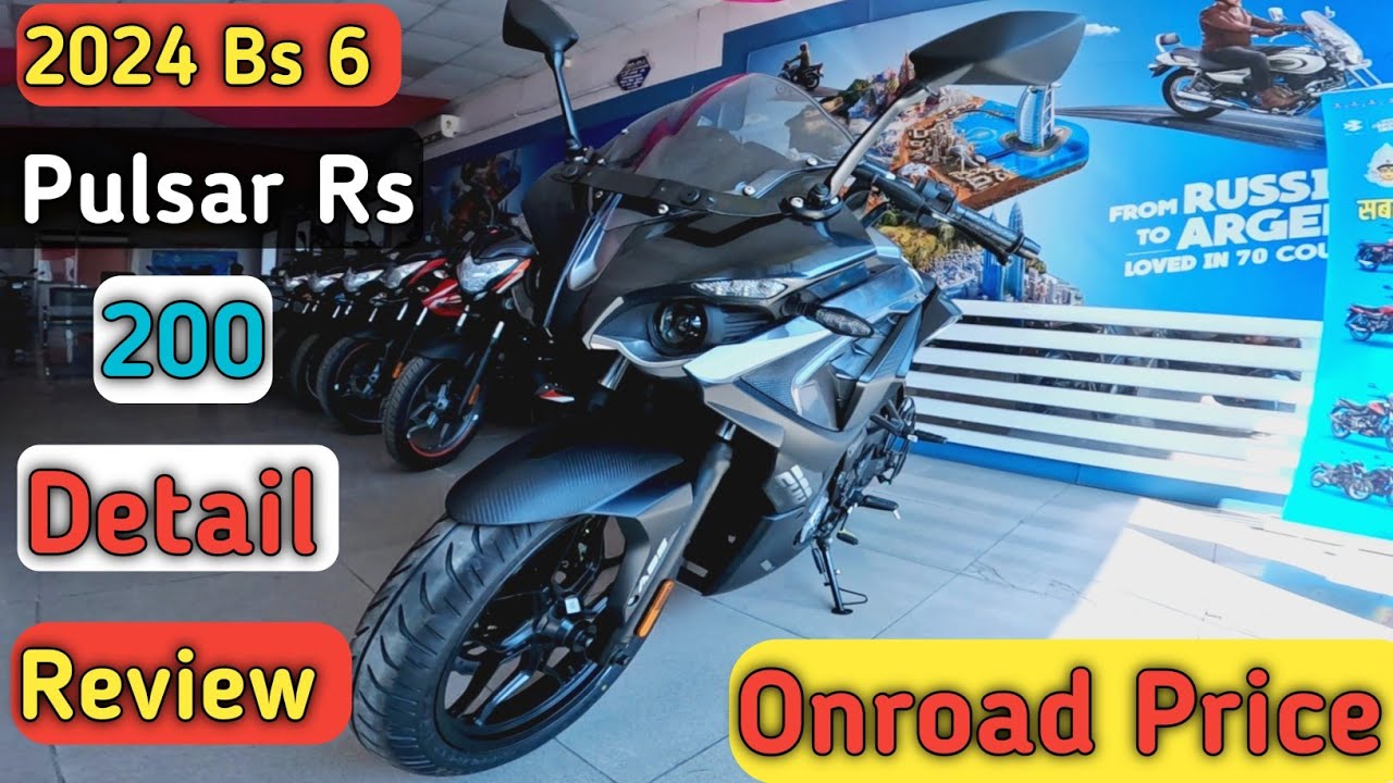 2024 Bajaj Pulsar RS 200 New Update | Detail Review | Features And ...