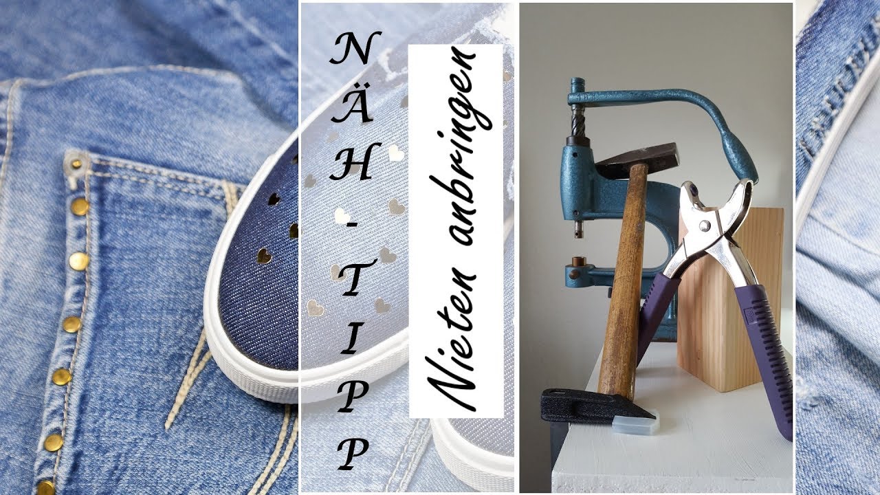 NIETEN ganz einfach anbringen - YouTube