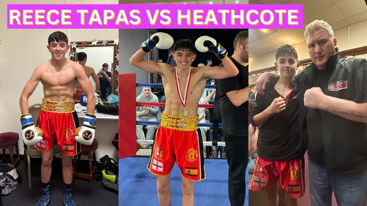 Reece Tapas vs Michael Heathcote|My 1st ever stoppage - YouTube
