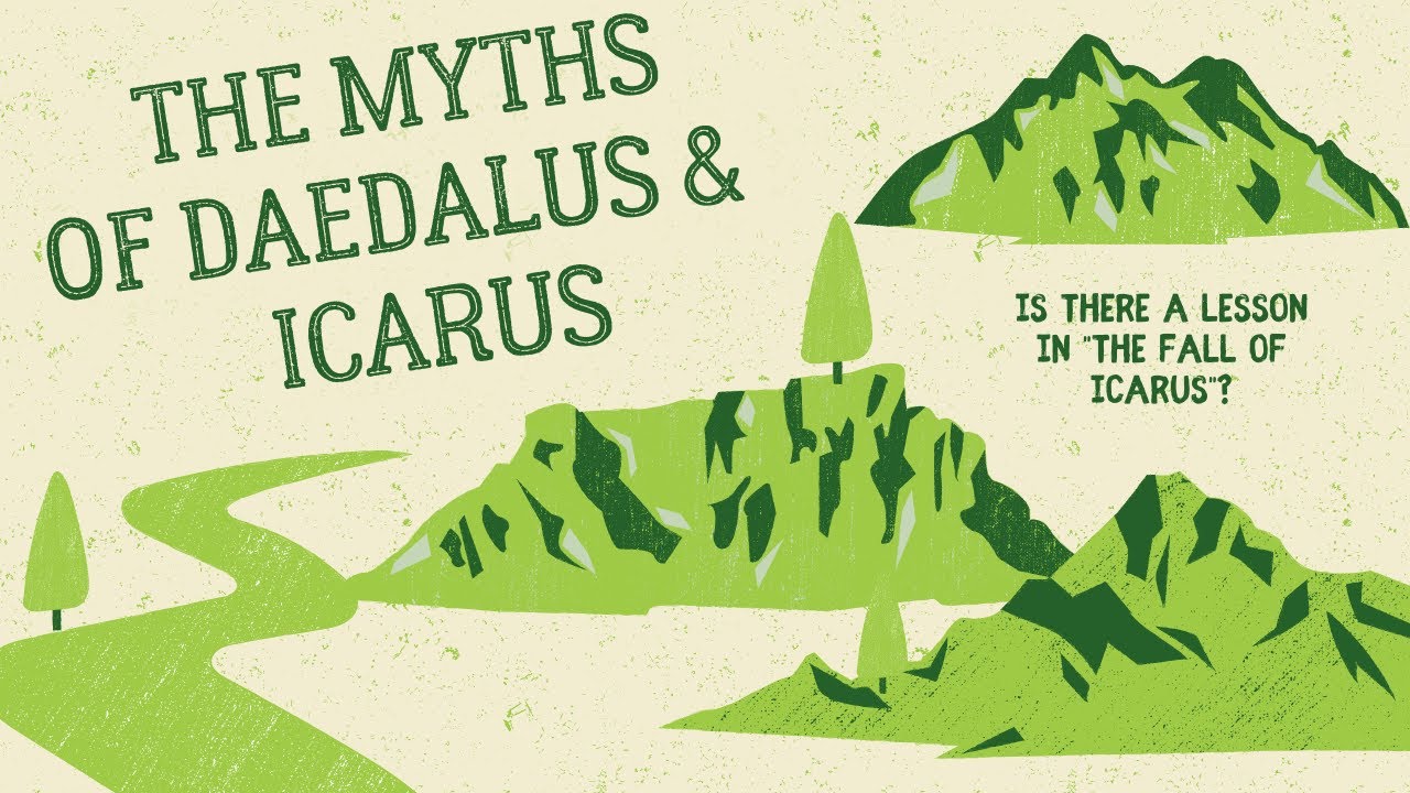 Icarus and Daedalus Myth | Minos | Greek Mythology | Myths & Legends ...