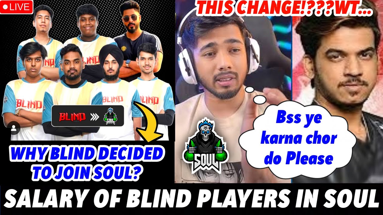 Salary of Blind Players in Soul, Why Blind Picked Soul?, Scout Request ...