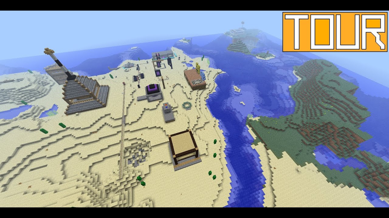 Minecraft - Sketchbook world tour - YouTube