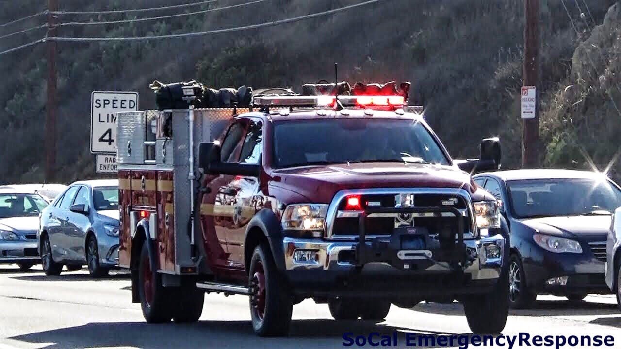 LACoFD Engine 70, NEW Patrol 70 & Squad 88 Responding - YouTube