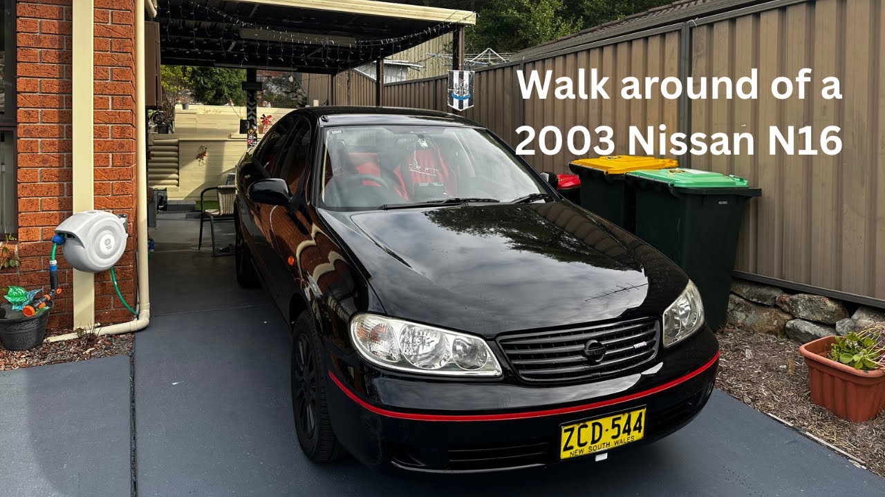 Walk Around Of A 2003 Nissan N16 (Converting Into A Nismo) - YouTube