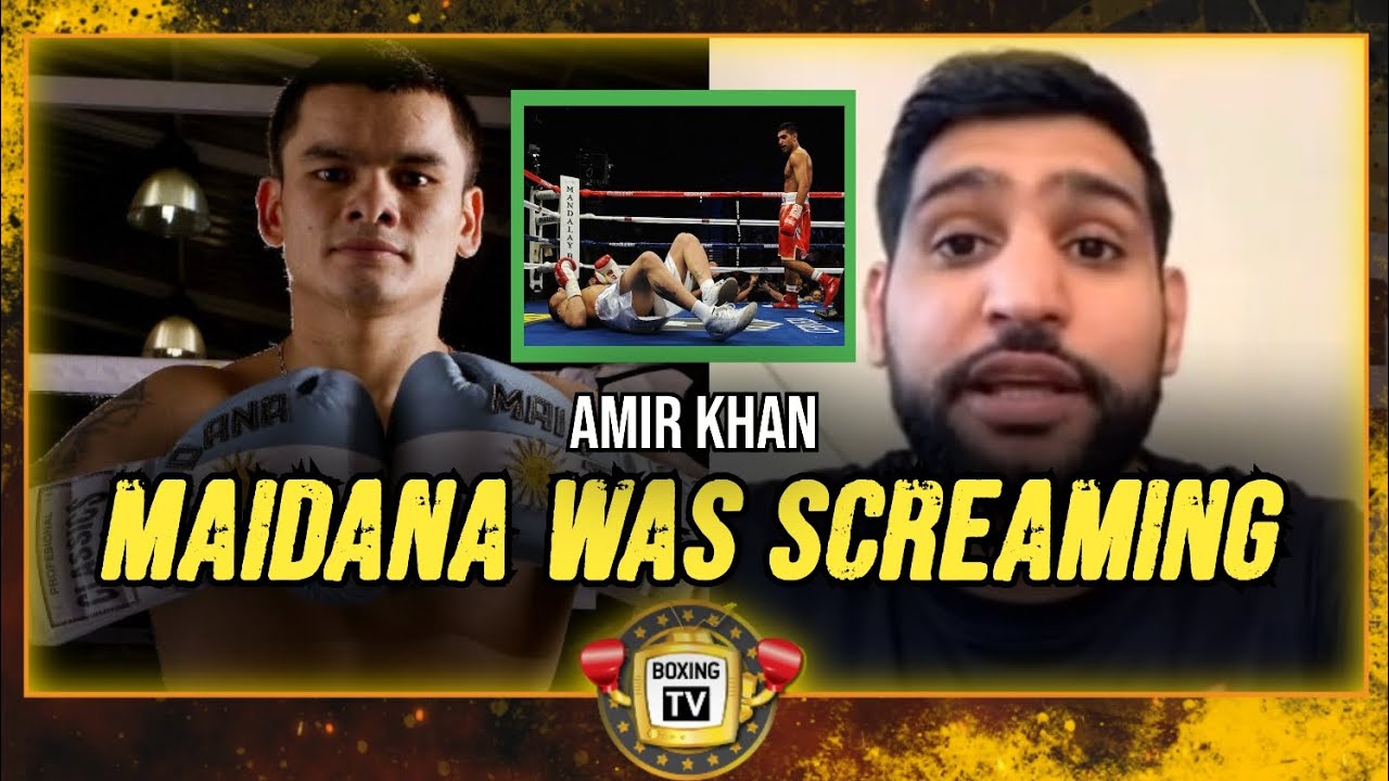 MAIDANA WAS SCREAMING - AMIR KHAN - YouTube