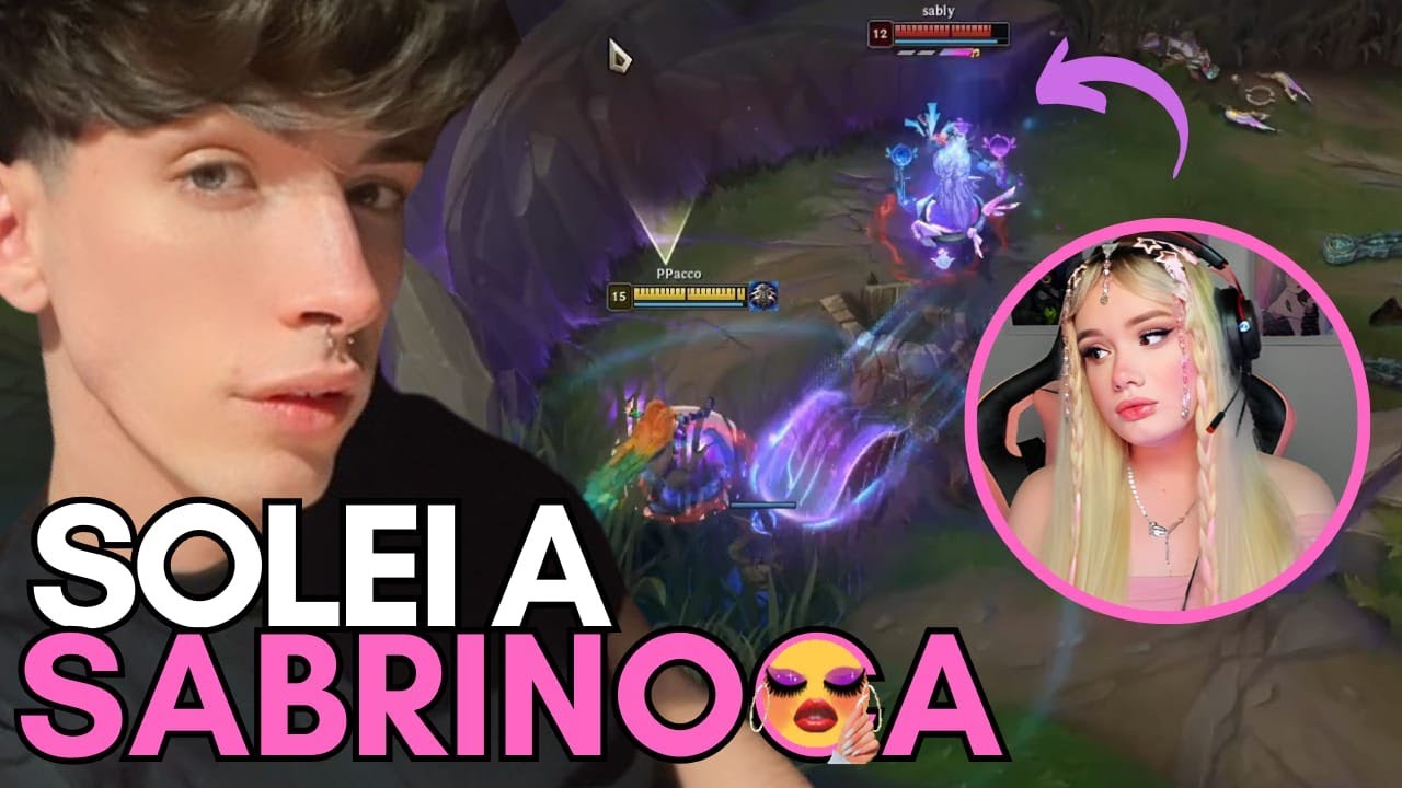 Joguei contra a Sabrinoca!!!!!!!!! - League of Legends - YouTube