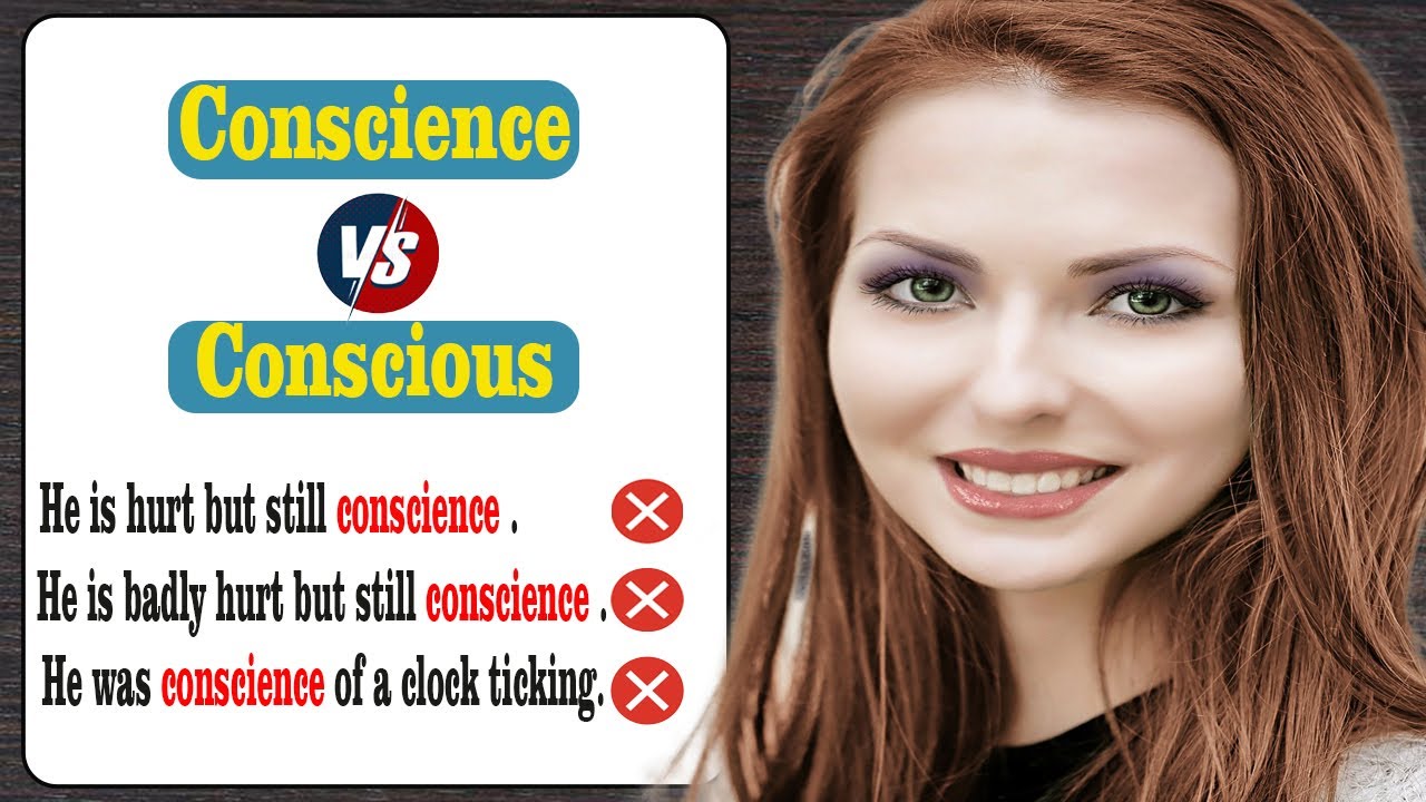 Confusing English Words | Fix Common Vocabulary Mistakes | Conscience vs Conscious - YouTube