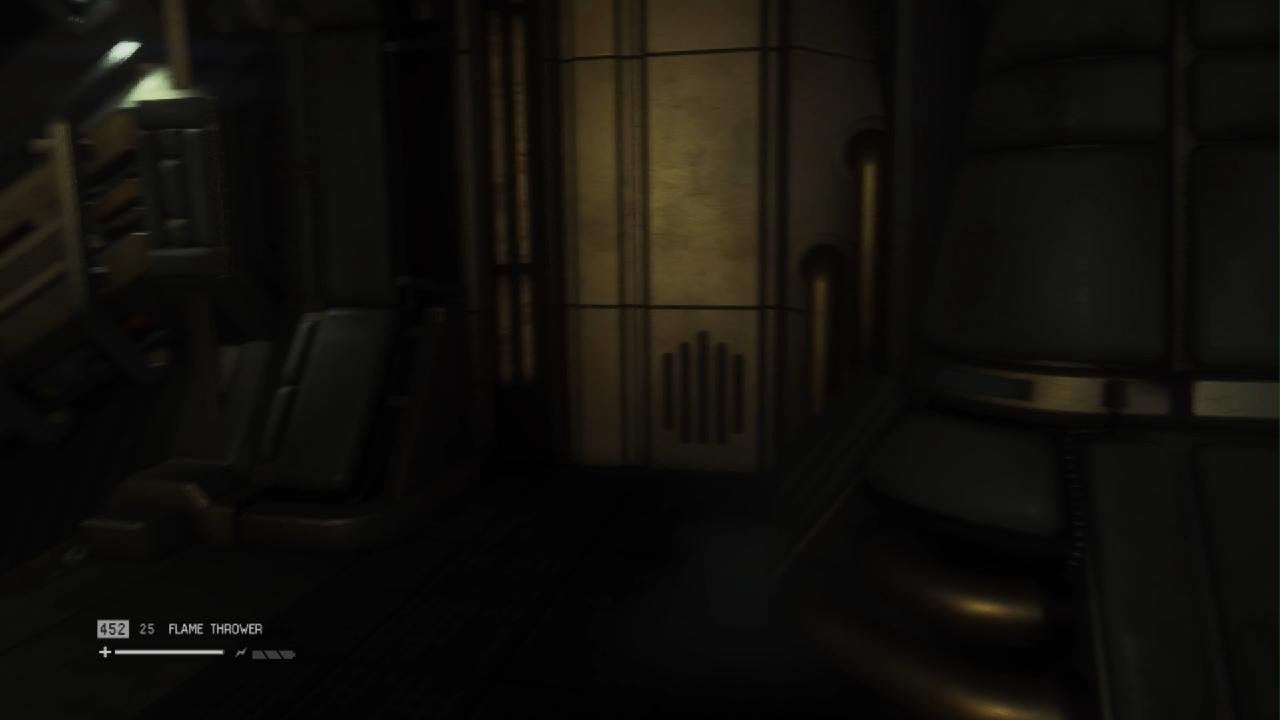Horror game wimp cant hide in Alien Isolation - YouTube