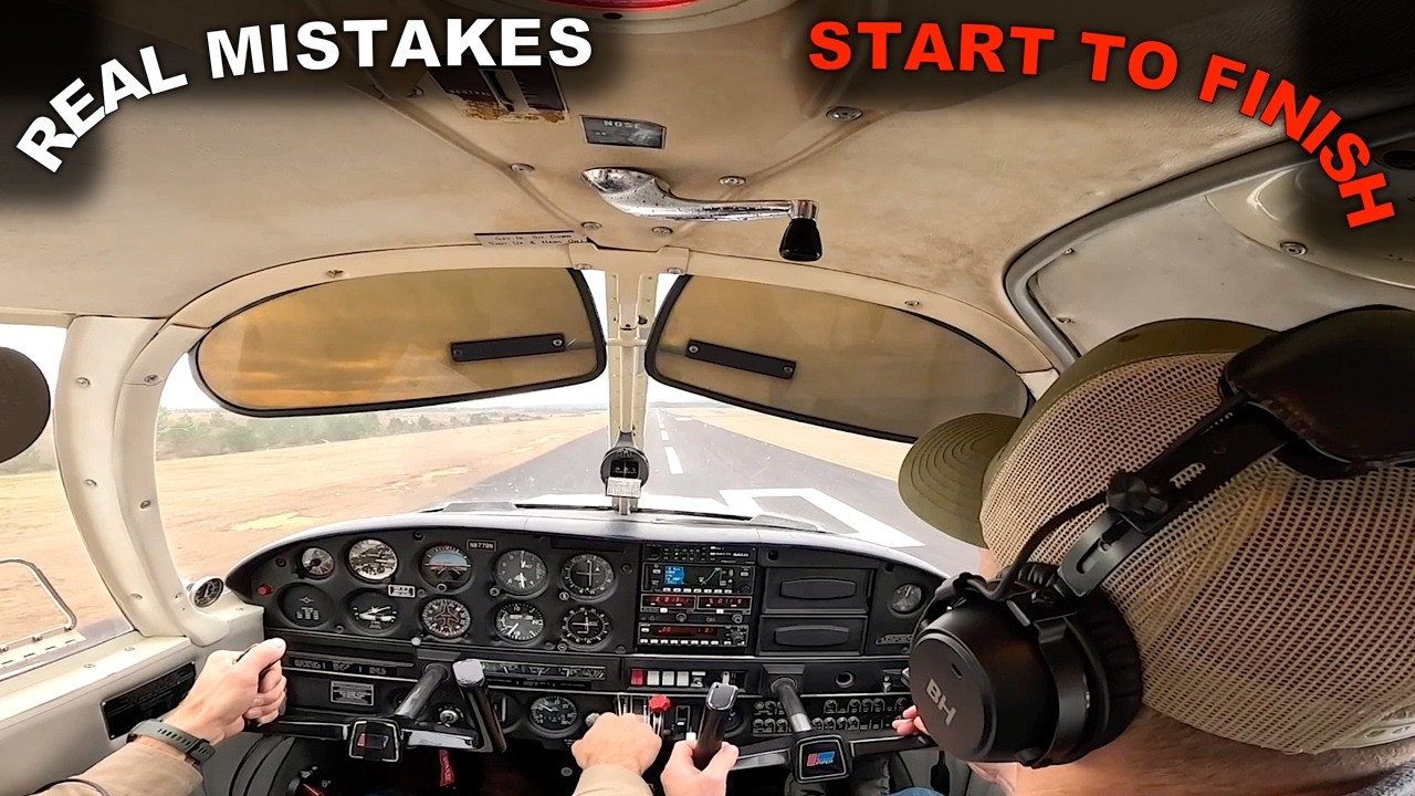 Even Instructors Make Mistakes | Real Flight Lesson (Sam's 2nd Lesson ...
