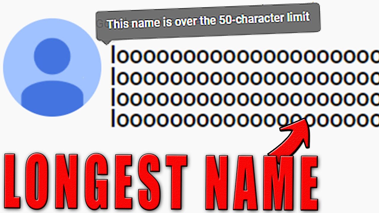 New Longest YouTube Channel Name!... (420 characters) - YouTube