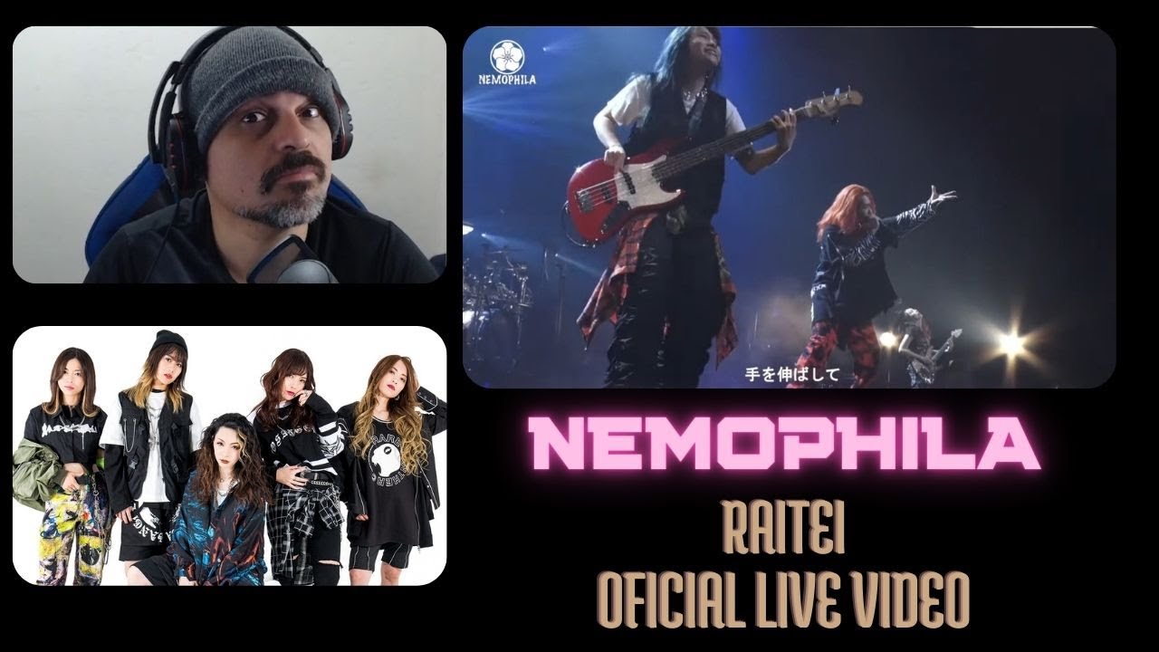 NEMOPHILA / RAITEI [Official Live Video] - Brazilian React - YouTube