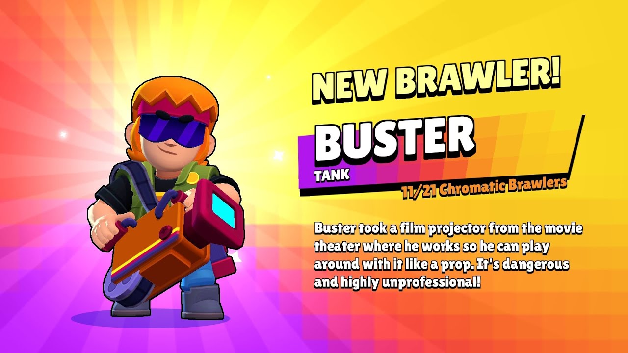 New chromatic brawler BUSTER - YouTube