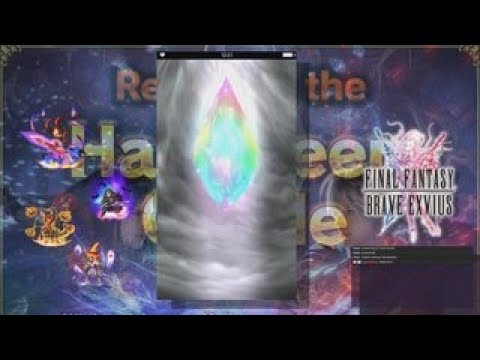 Final Fantasy Brave Exvius Summon - Demon Rain Hunt! - YouTube