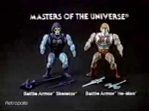 MOTU Battle Armor He-Man, Skeletor, BeastMan Toy Commercial