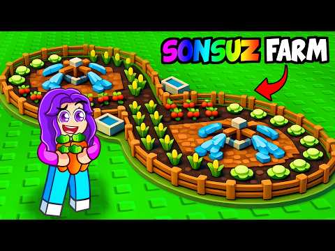 Lia Roblox'ta INFINITE ÇİFTLİK Kurdu!