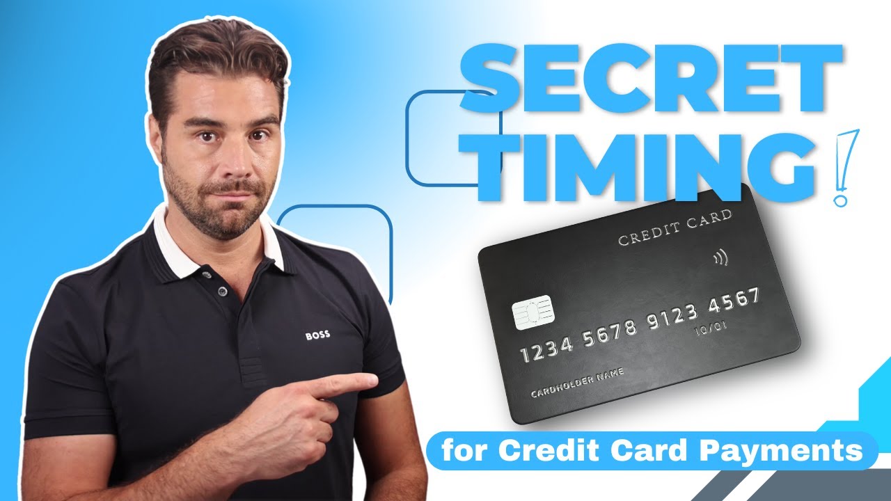 Credit Score Hack: Secret Timing for Credit Card Payments - YouTube