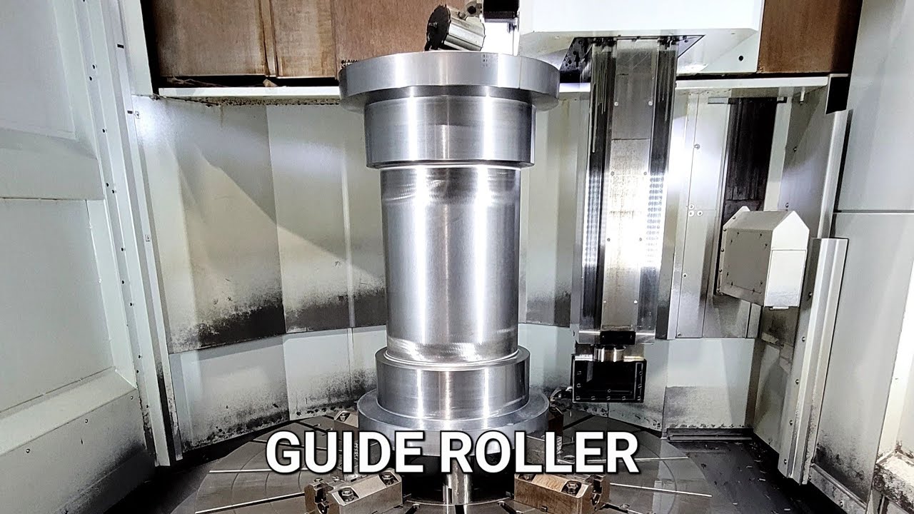 Guide Roller | CNC VTL Machining - YouTube