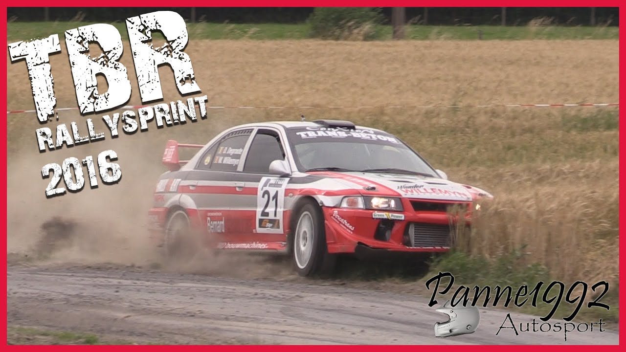 TBR rallysprint 2016 - show and mistakes - YouTube