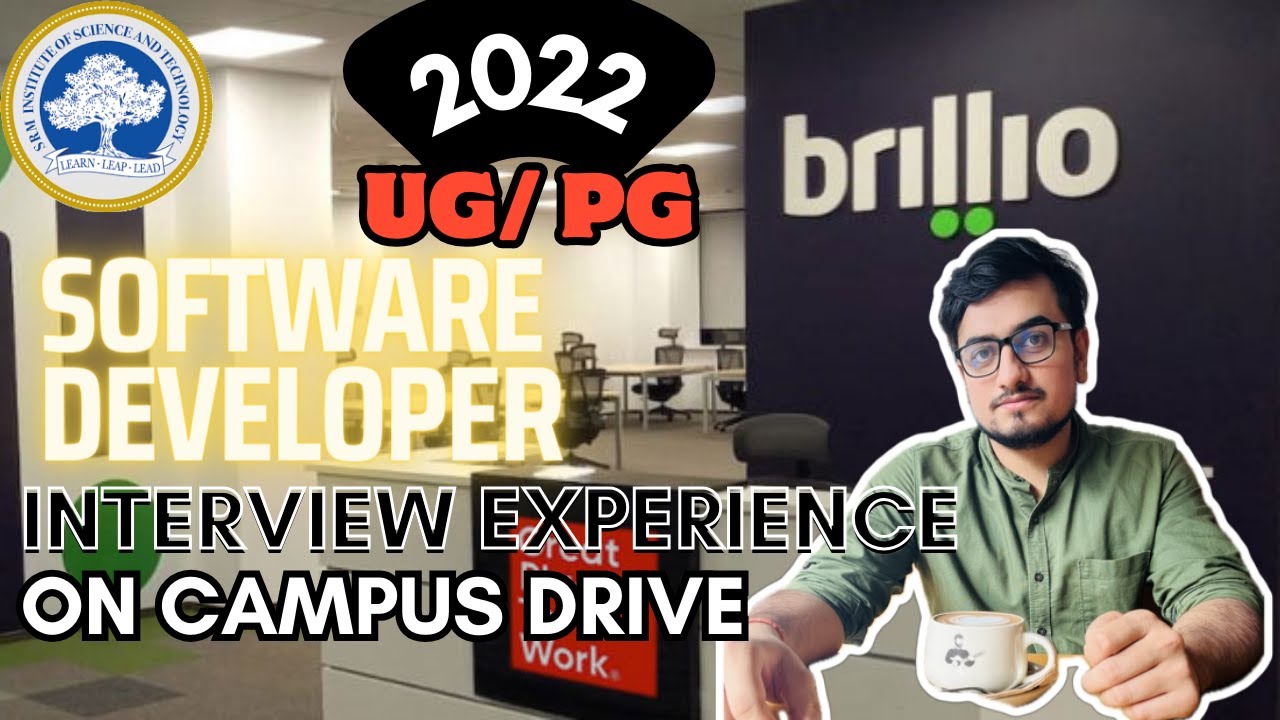 Brillio Software Developer Interview Process 2022 (On-Campus Drive 📍👀) | Offered (XX) CTC - YouTube