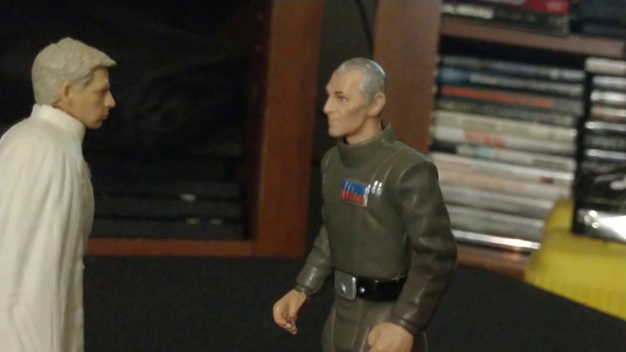 Rogue One Scene Grand Moff Tarkin and Director Krennic - YouTube