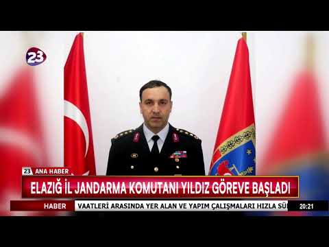 ELAZIĞ İL JANDARMA KOMUTANI YILDIZ GÖREVE BAŞLADI